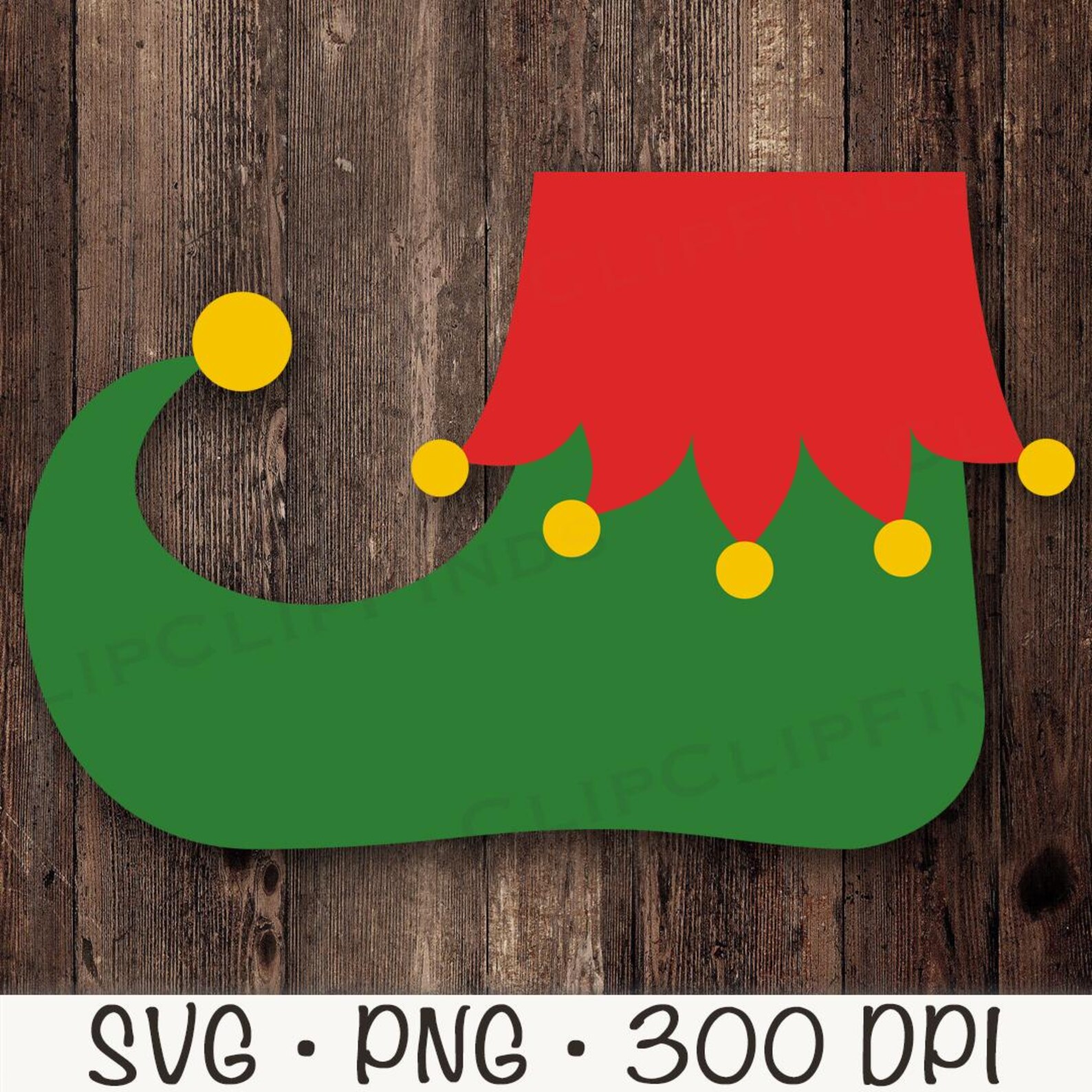 Elf Shoe SVG, Green Elf Shoe PNG, Elf Shoe Clip Art, Digital Download ...