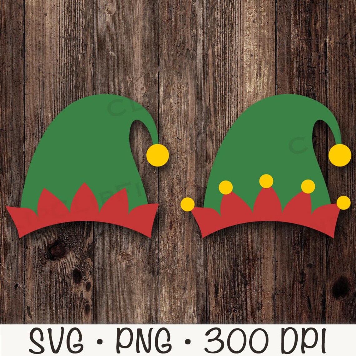 Elf Hat SVG, Elf Hat PNG, Elf Hat Clipart, Red Elf Hat, Digital ...