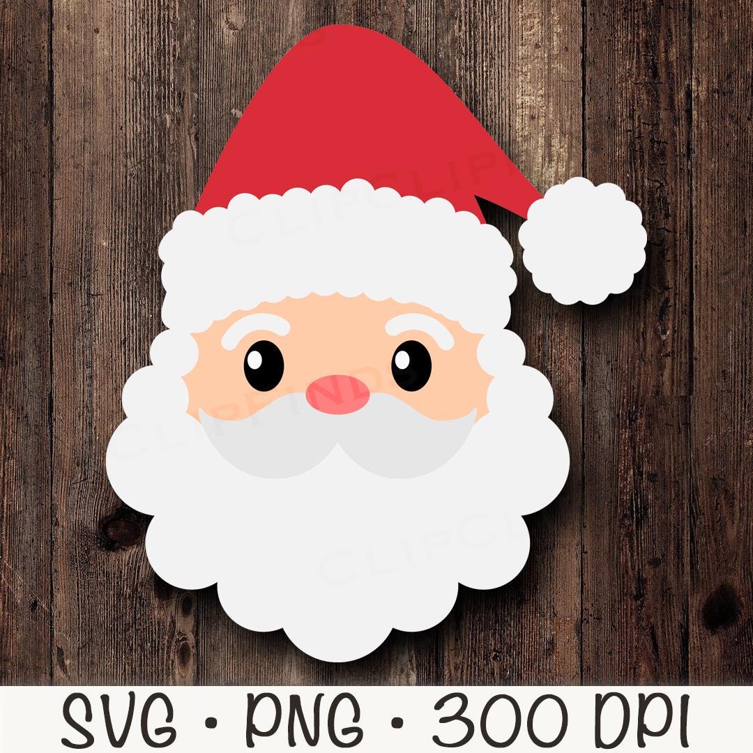 Santa Clipart Face