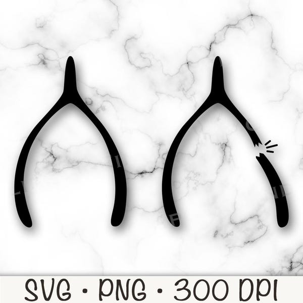 Wishbone Svg - Etsy
