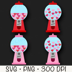 Heart Gum Ball Machine, I Chews You, Valentine's Day Gum Ball Machine ...