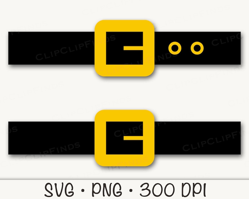Santa Belt SVG, Santa Claus Belt PNG, Sublimation, Elf Belt, Instant ...