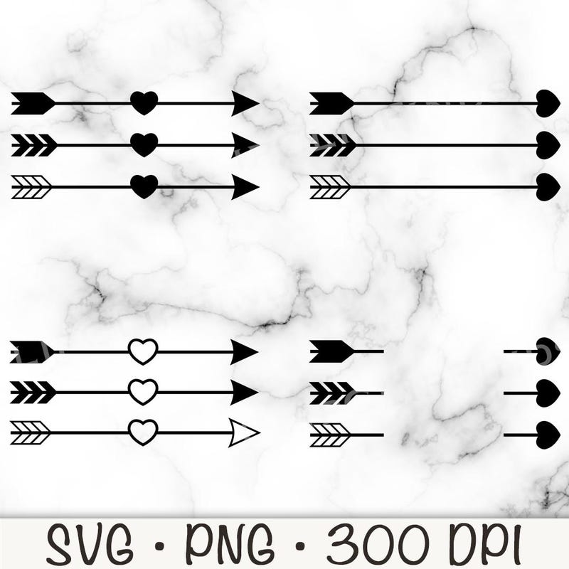 Arrow Clip Art - Etsy