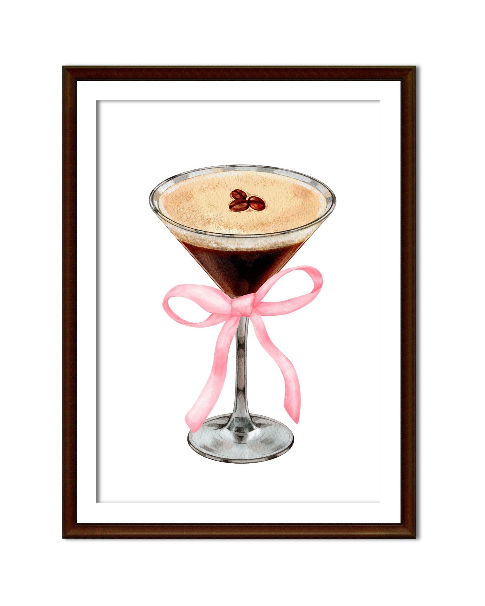 Pink Bow Espresso Martini - Etsy