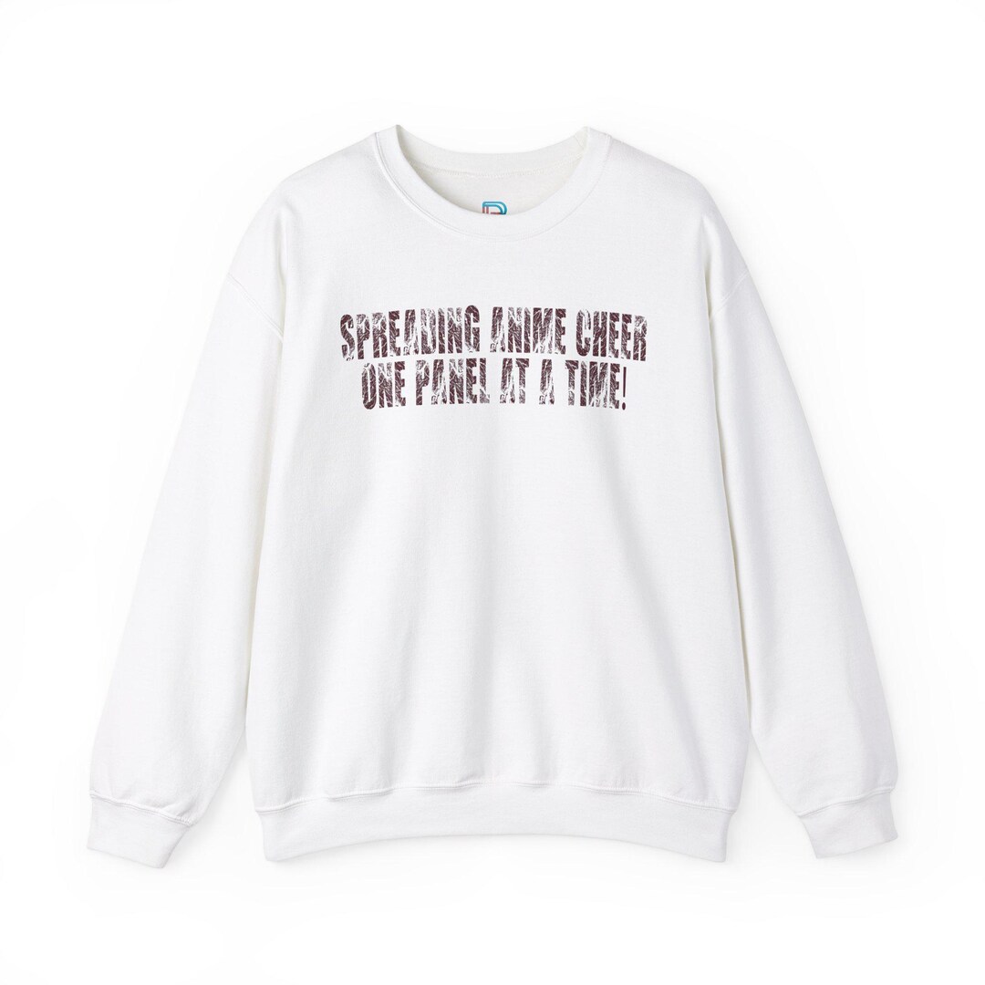 Anime Cheer Sweatshirt, Cozy Anime Gifts, Unisex Sweatshirts, Geeky ...