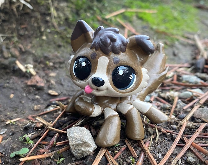 Wolf Spider Puppy Littlest Pet Shop LPS Custom - Etsy