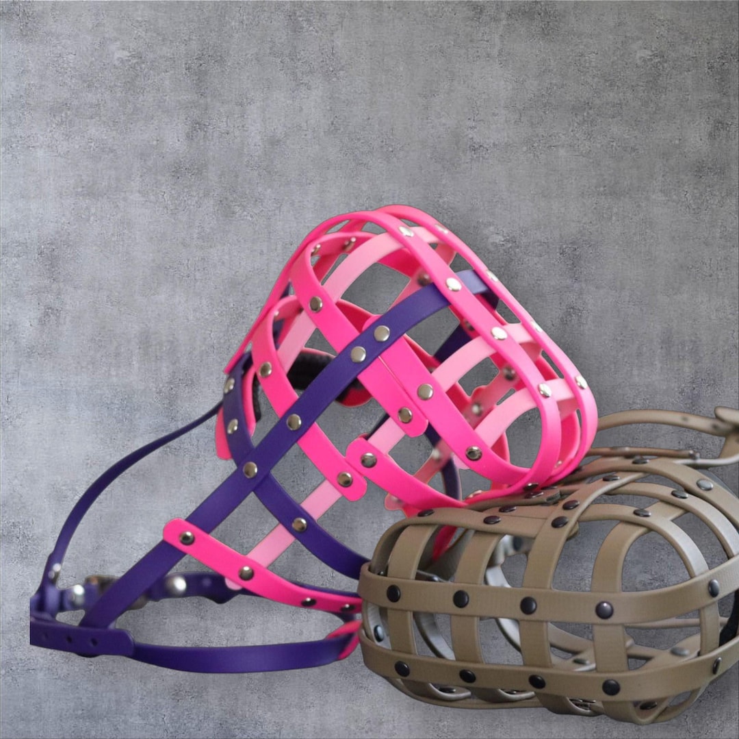 Biothane Dog Muzzle | Waterproof, Durable, Customizable, Easy to Clean ...