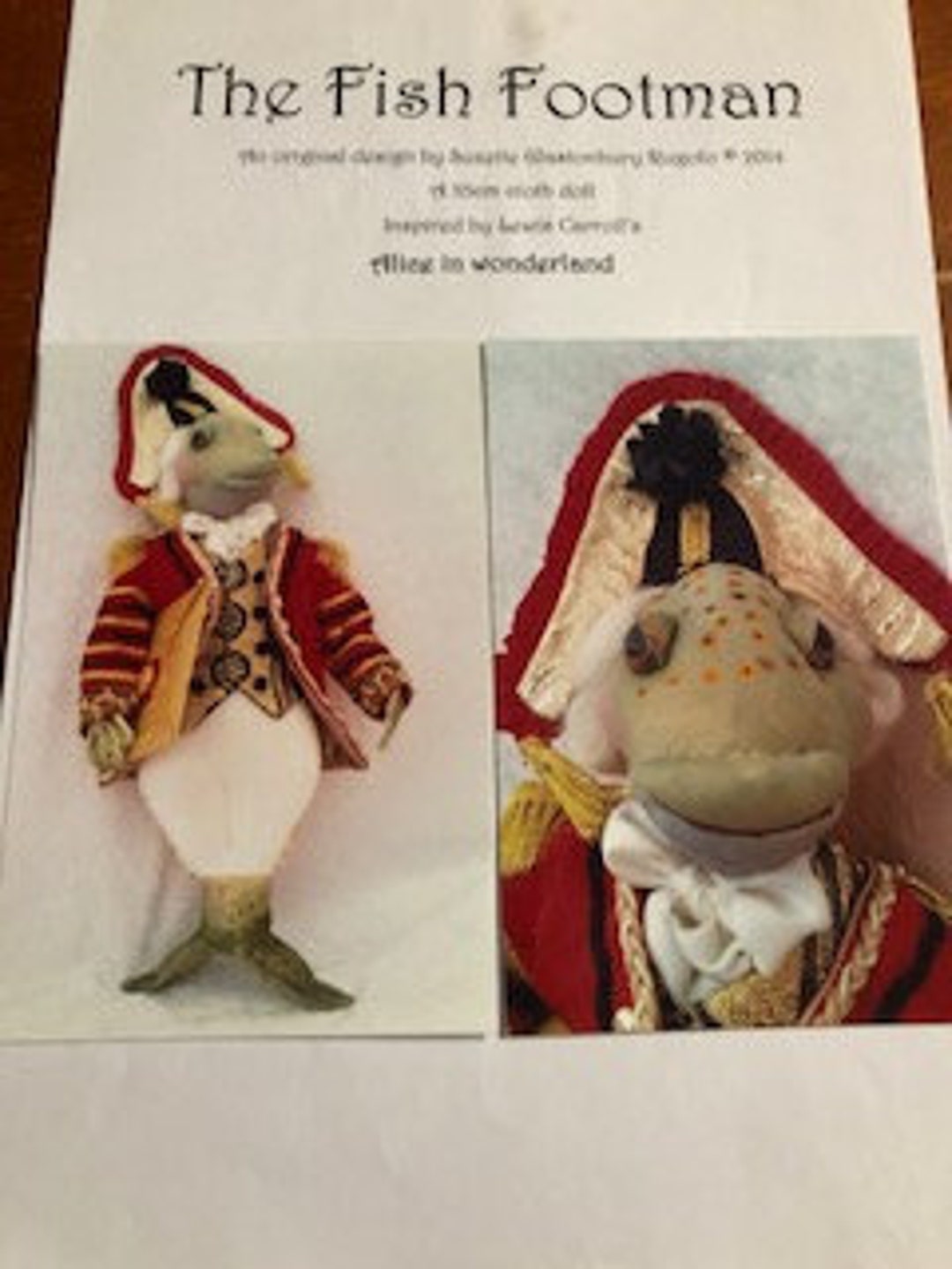 The Fish Footman Pattern Digital Download - Etsy