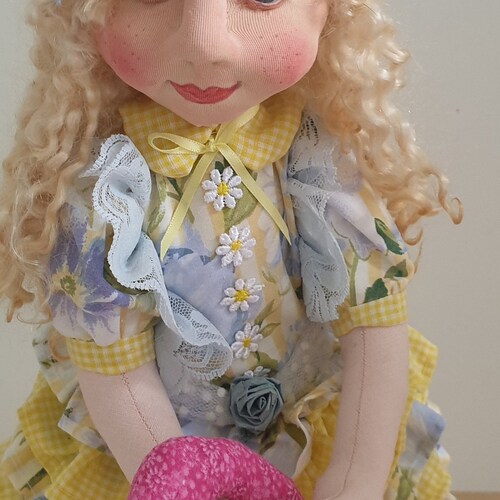 Alice in Wonderland Paper Doll - Etsy