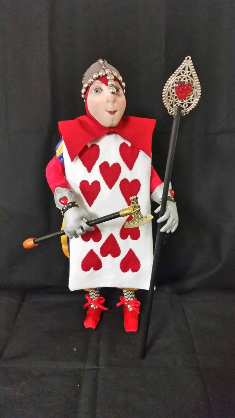 The Queen of Hearts Card Guard | Etsy