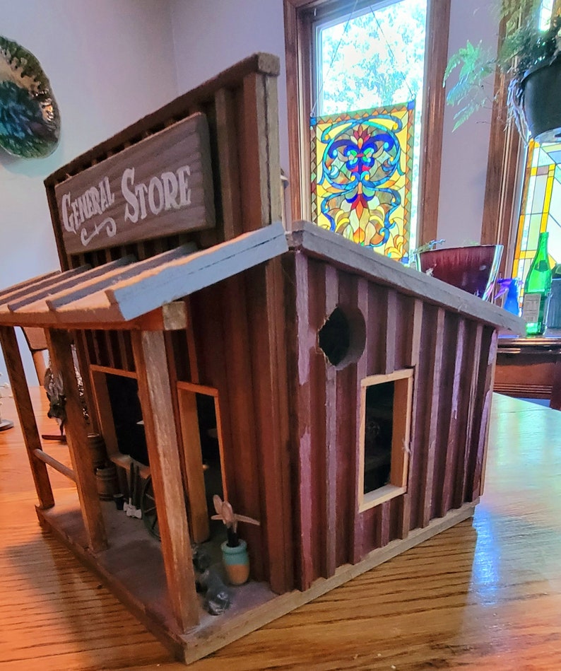 Miniature 1800s General Store Hand Crafted - Etsy