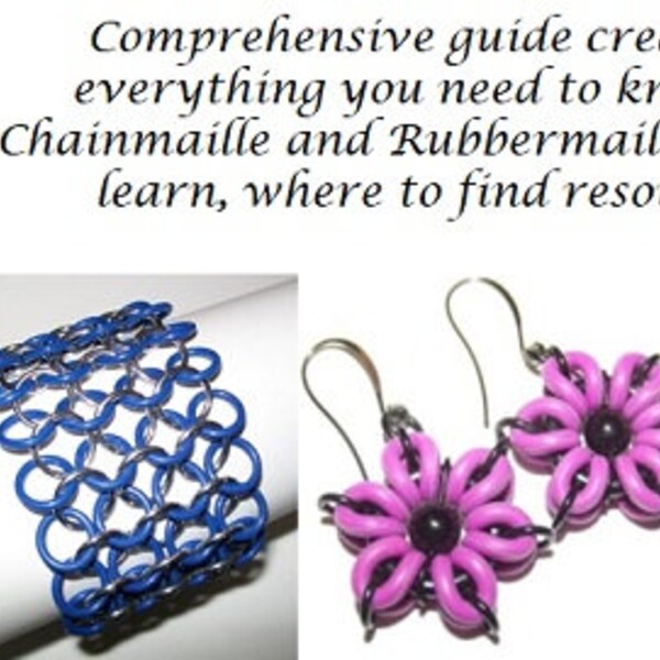 Chainmaille Tutorial - Etsy