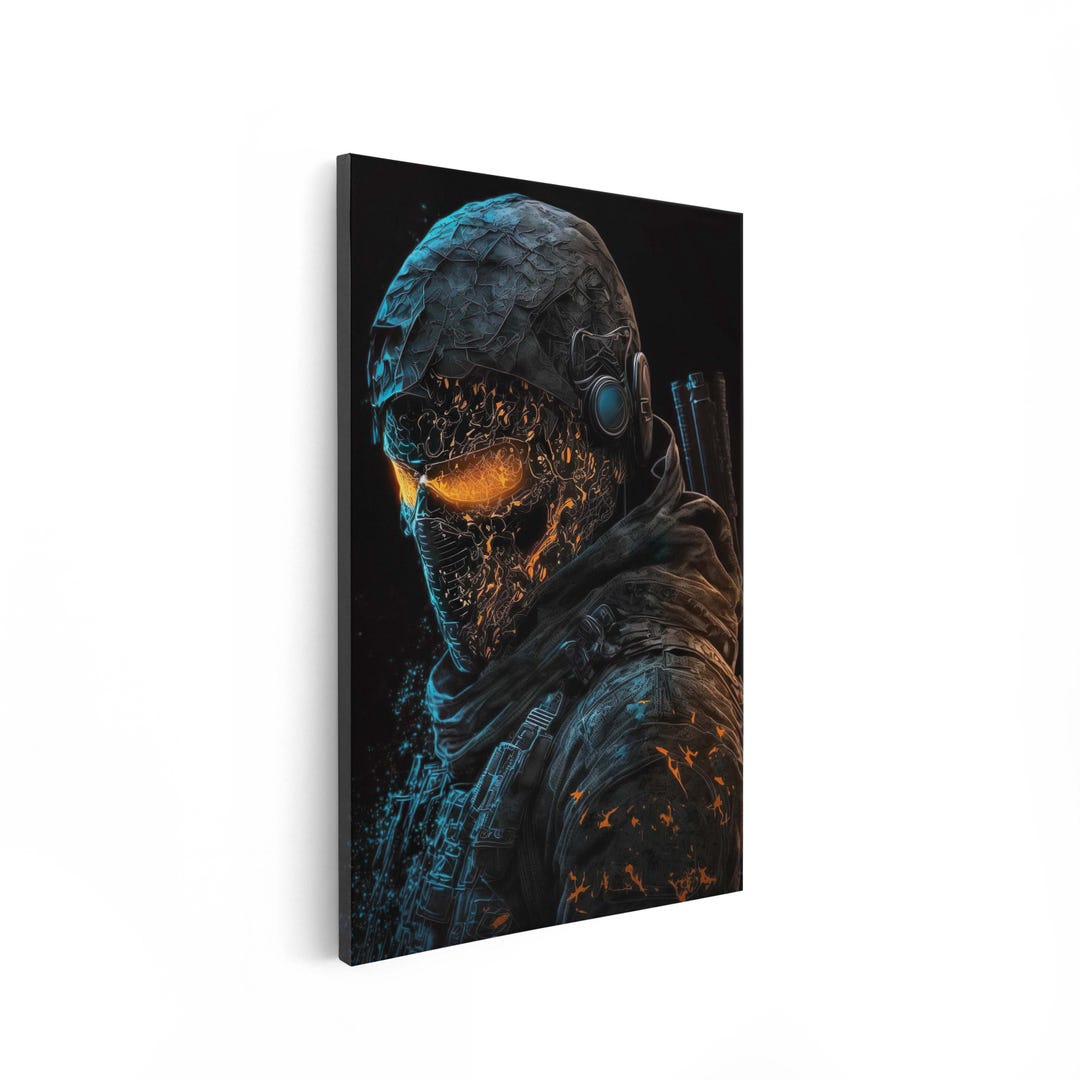 Canvas Art Call of Duty Wall Art Call of Duty Wall Print Gift for Call ...