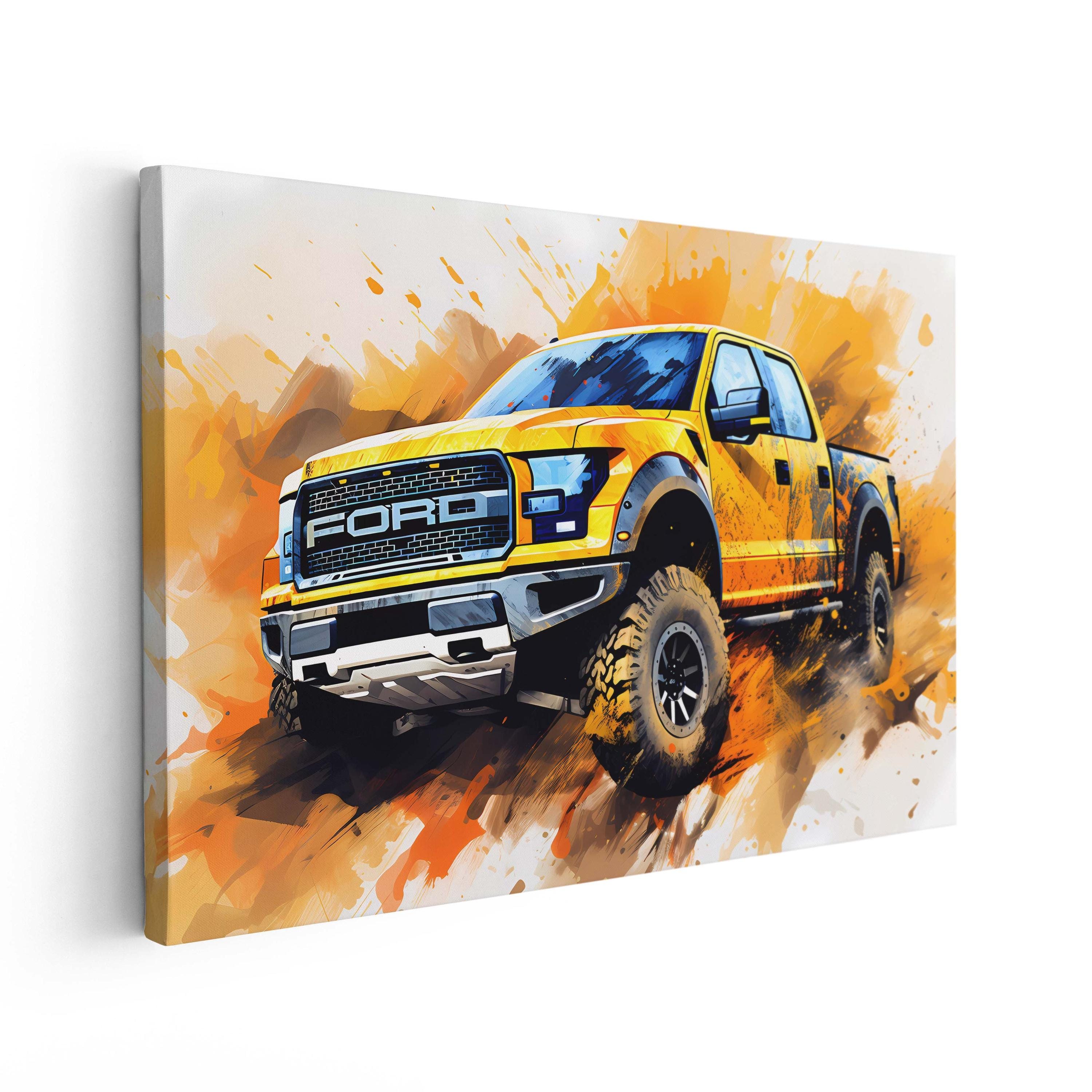 Canvas Art Ford Ranger Raptor Wall Art Ford Raptor Wall Print Gift for ...