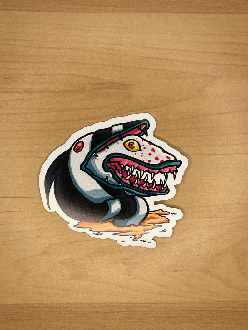 Beetlejuice Sandworm Sticker Set - Etsy