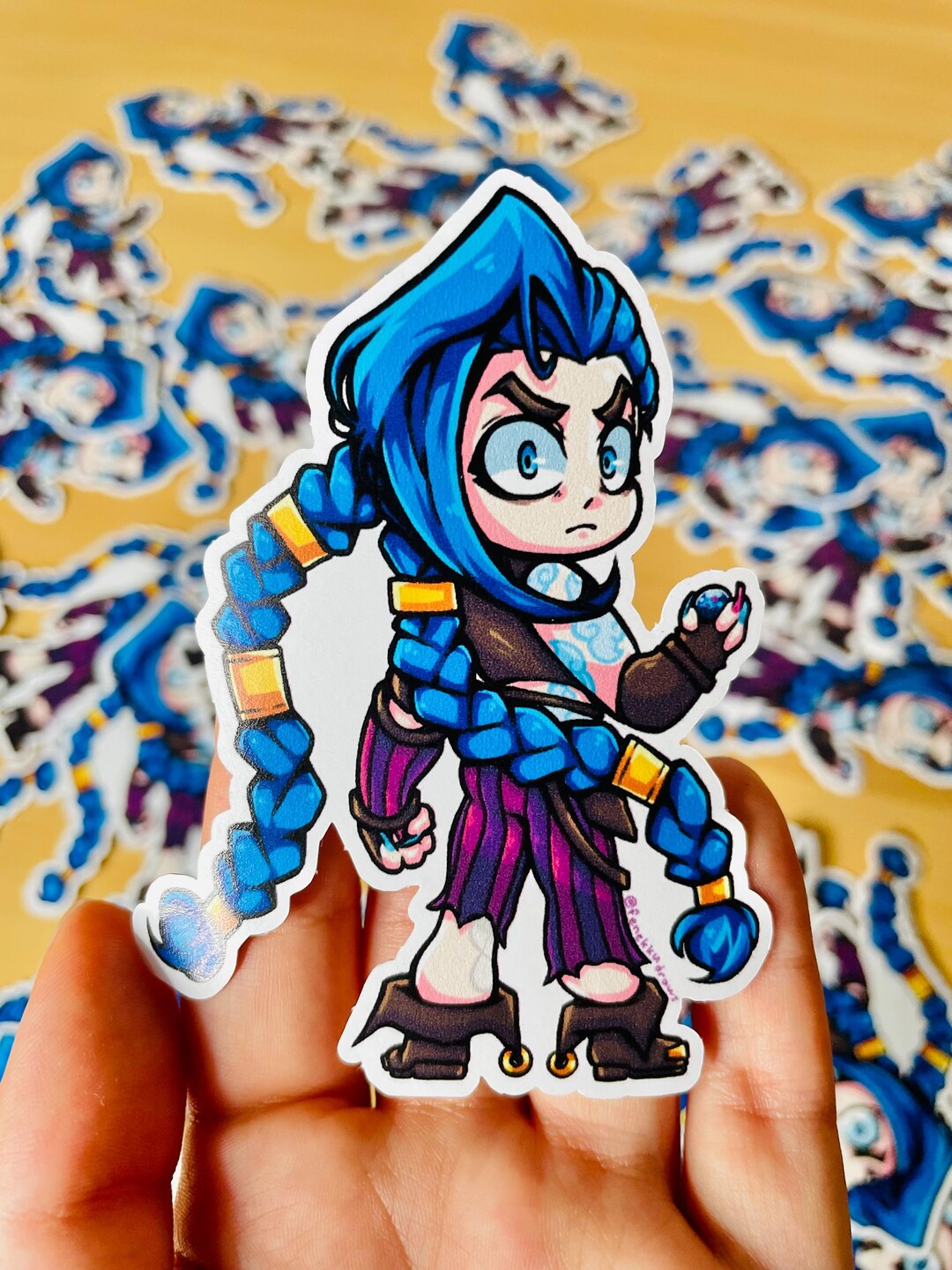 Chibi Jinx From Arcane - Etsy