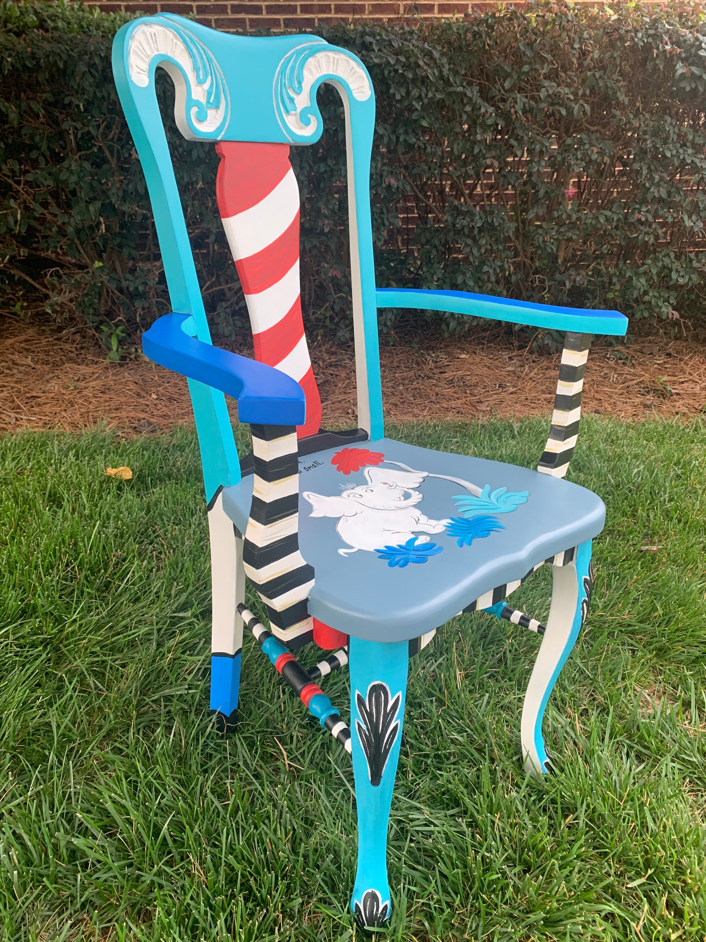 Handpainted (SOLD) Chairs, Dr Seuss Inspired, Custom Painted to ...