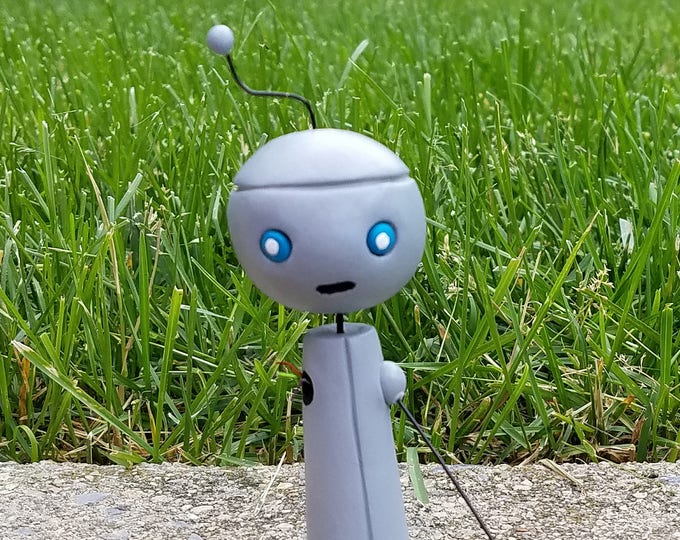 Minsky the Android Robot Figure - Etsy