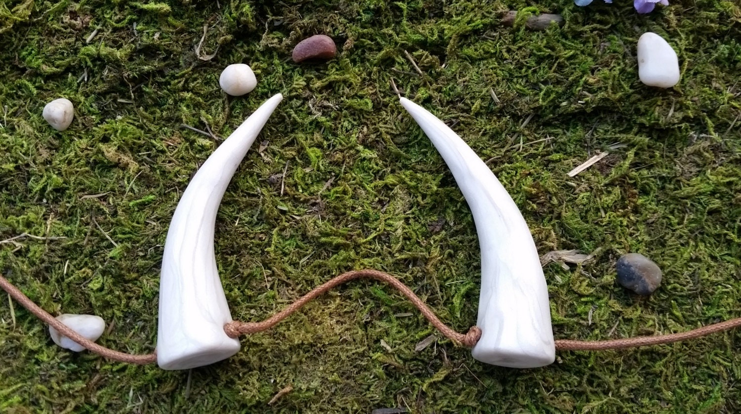 Larger Shimmering Ivory Devil Horns Costume Accessory - Etsy