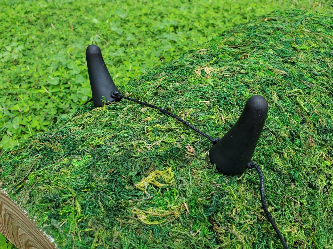 OOPSIE - SHIPPING INCLUDED - Stubby Matte Black Devil Horns Costume ...