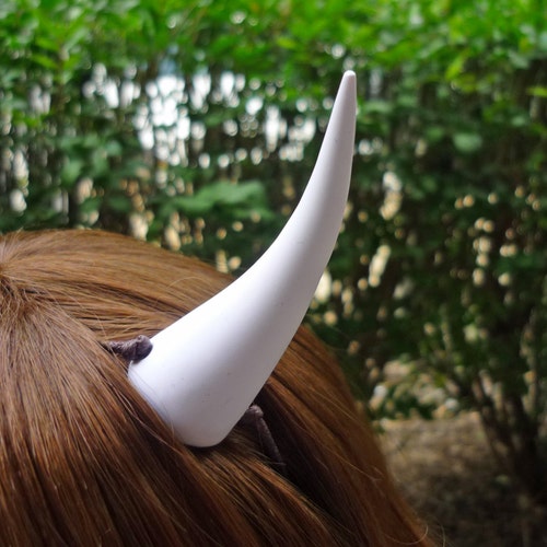 Black Small Twisted Devil Horns Costume Accessory | Etsy