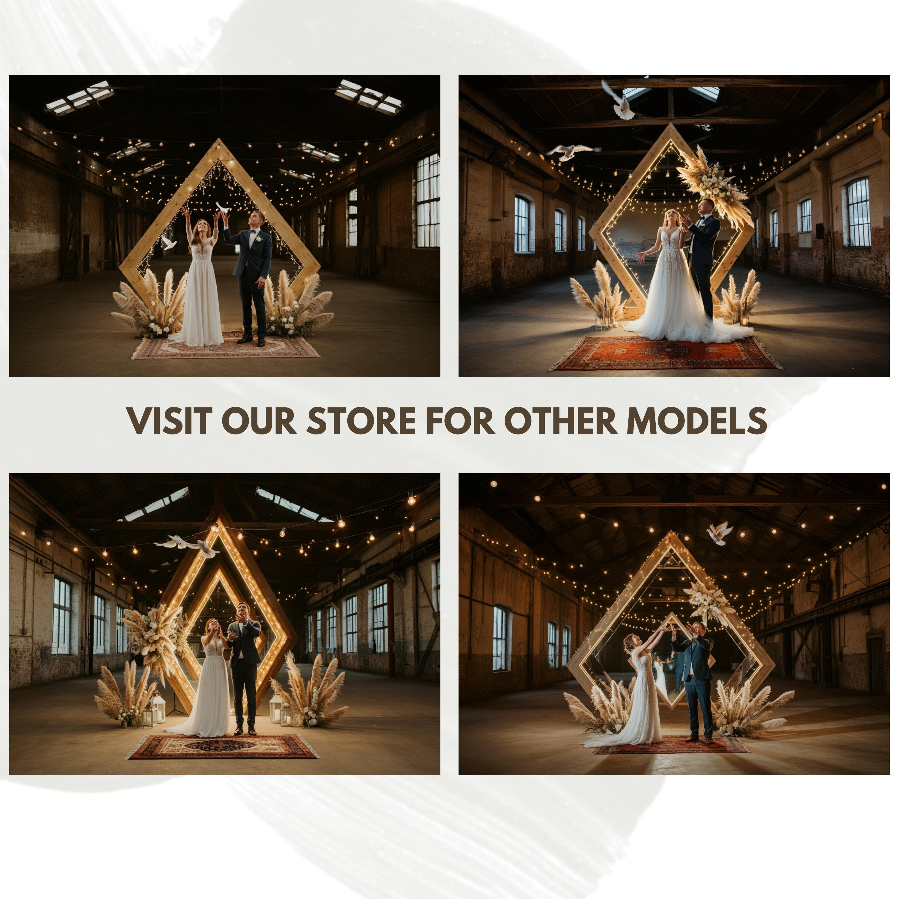 Stunning Triangle Wedding Arch DIY Plans – Perfect for Ceremonies ...