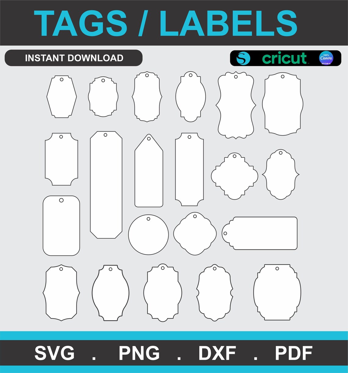 Tags Template Tags Outlines PNG Tag Svg Label Svg Price Tag Png Tag ...