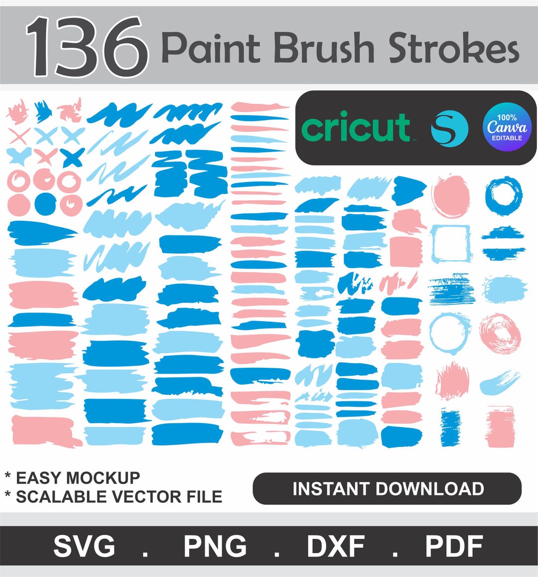 Paint Brush Stroke SVG Paint Brush SVG Paint Stroke SVG Paint Brush ...