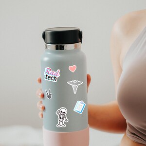 Radiology Technician Stickers, Vinyl Decals, Medical Imaging Stickers ...