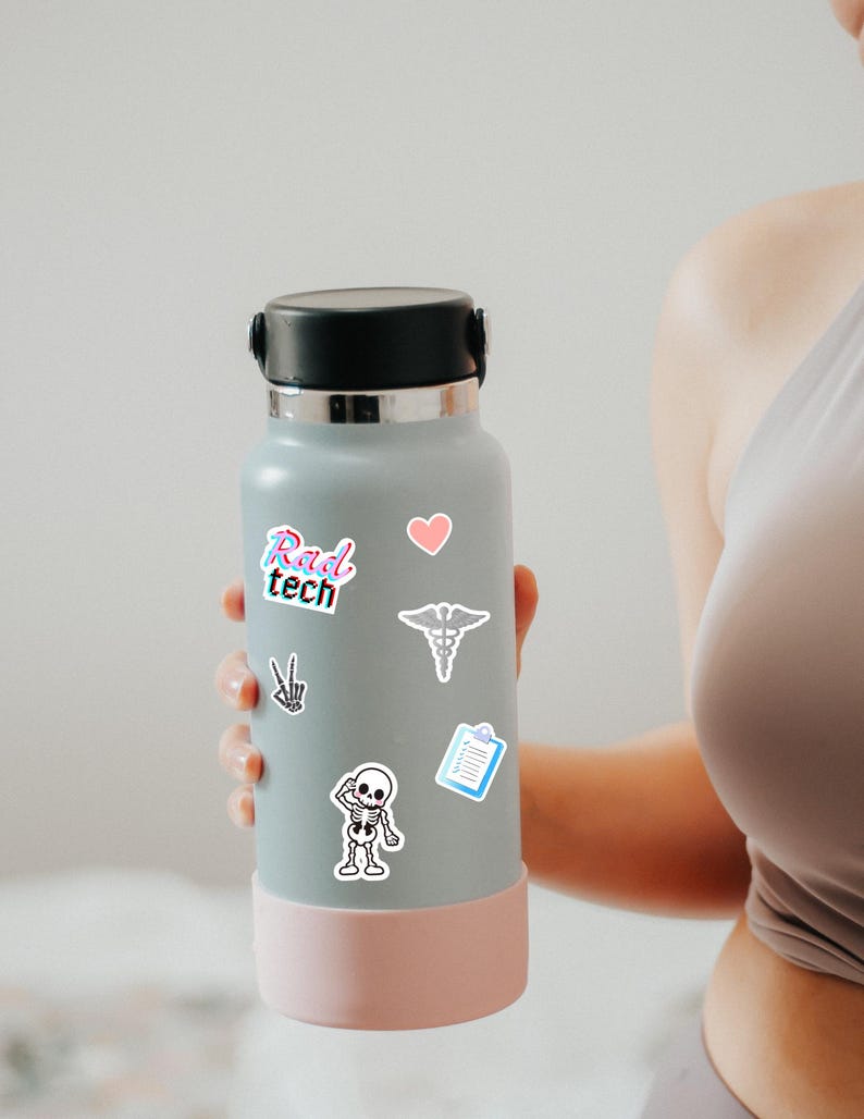 Radiology Technician Stickers, Vinyl Decals, Medical Imaging Stickers ...