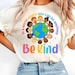 Be Kind Words Don't Rewind Png Svg, Retro Groovy Positive Message Shirt ...