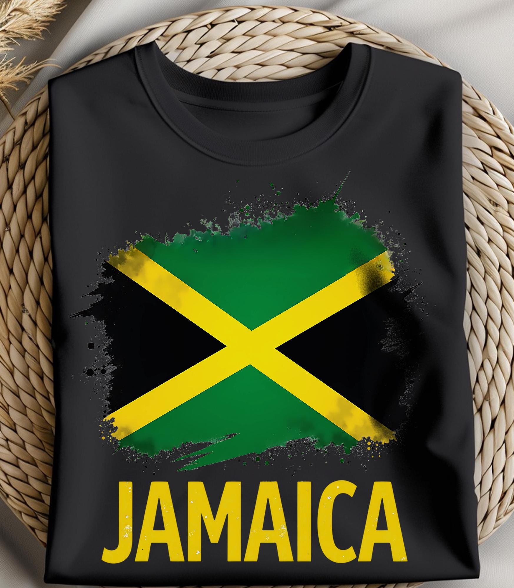 Jamaica Png, Jamaica Flag Shirt, Jamaican Flag Png, Summer Png, Palm ...