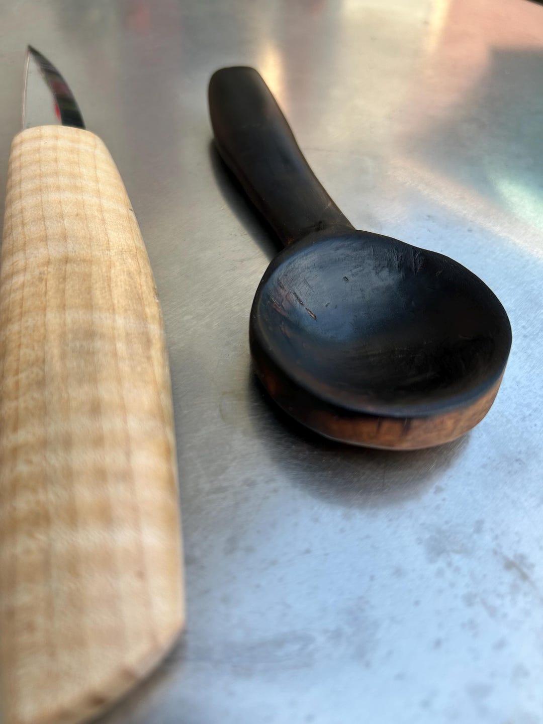 Rustic Coffee Scoops in Japanese Maple - Etsy