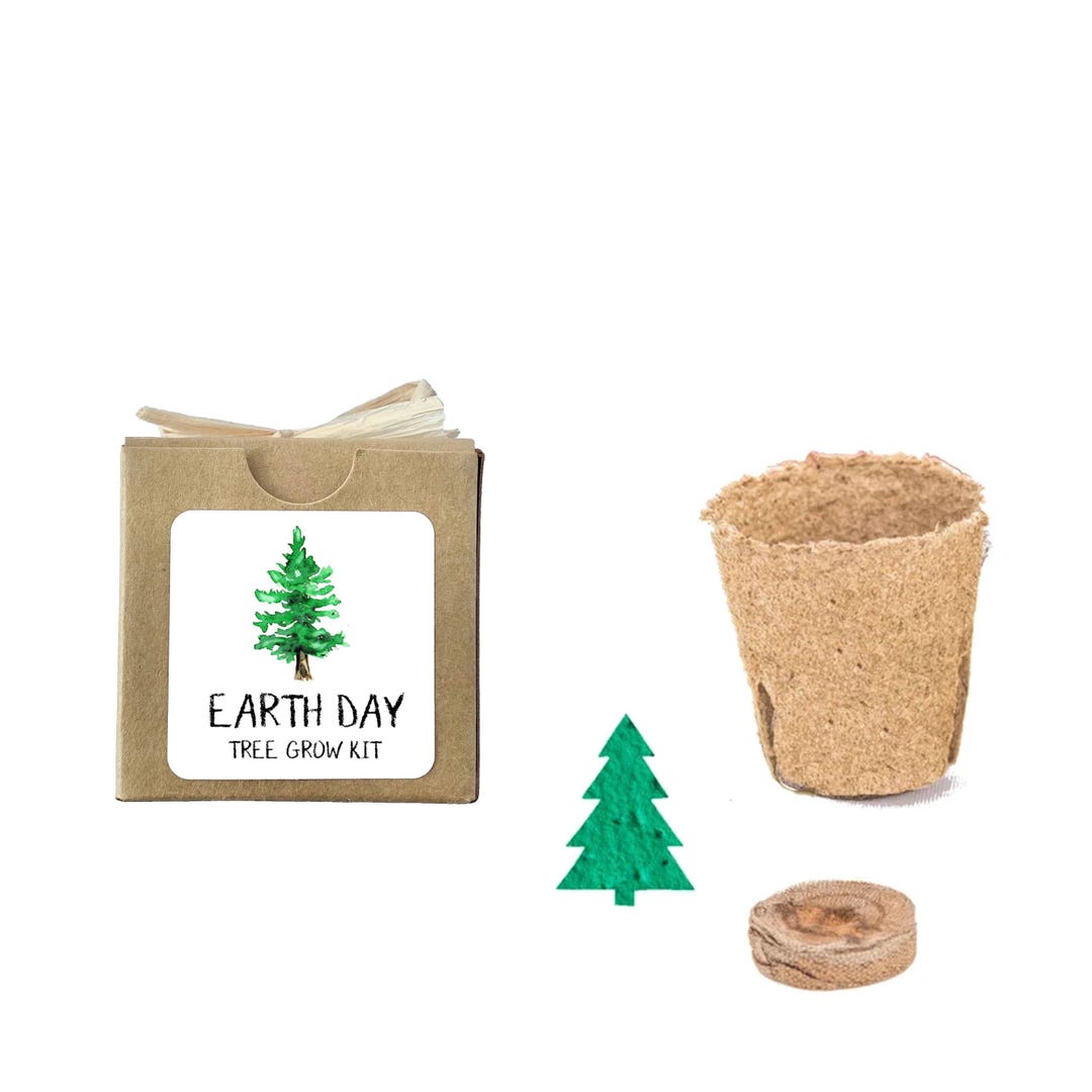 Tree Grow Kit Earth Day Gift - Plant the Tree and Watch It Grow! - Etsy