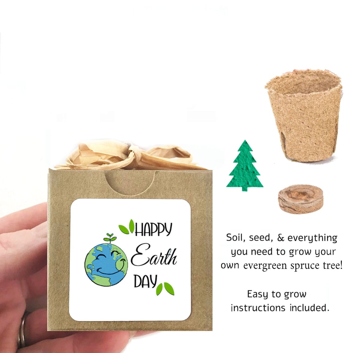 Mini Tree Grow Kit for Earth Day - Etsy