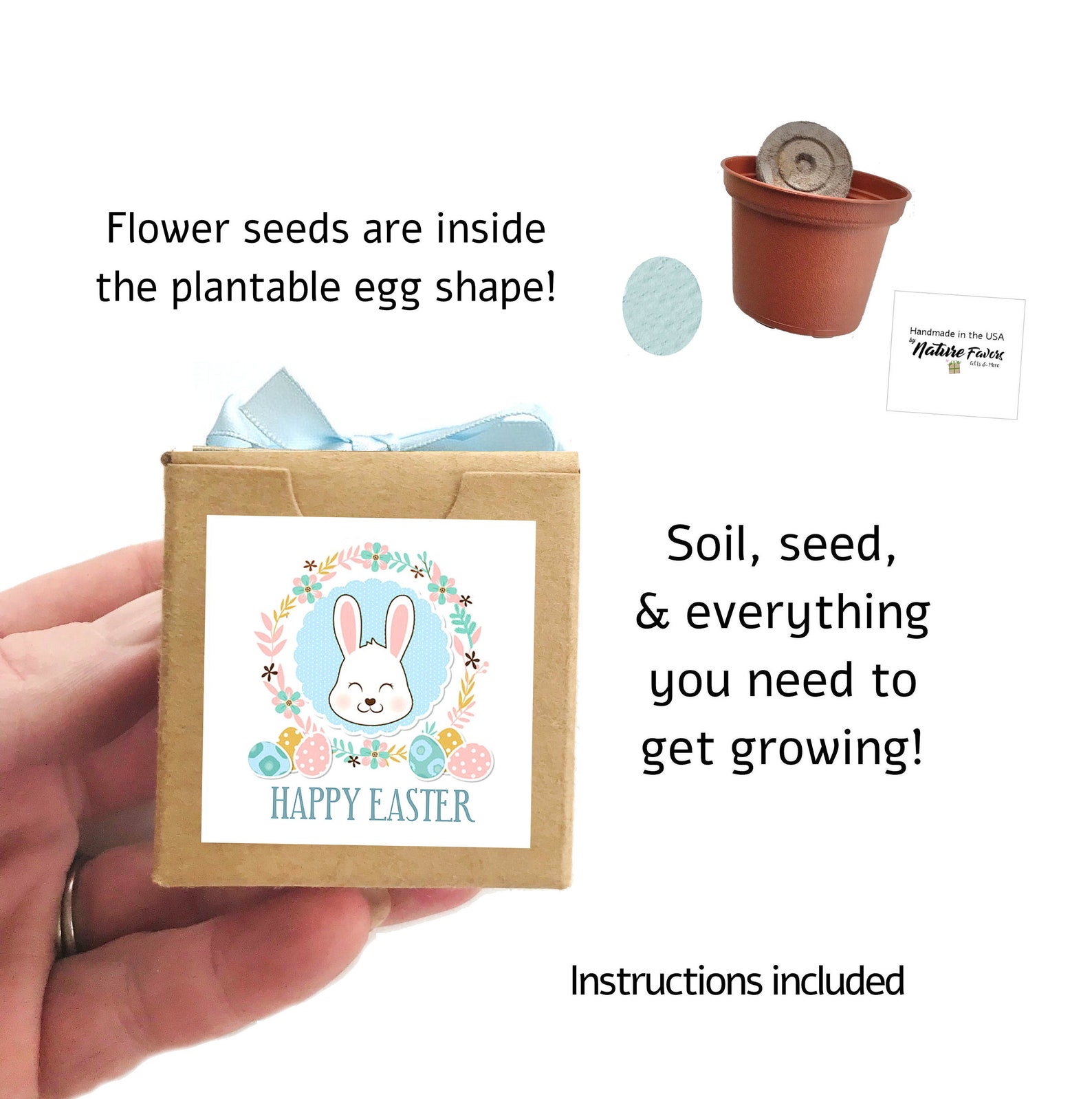 Seed Kit Easter Gifts for Kids & Adults Boys and Girls Fun | Etsy