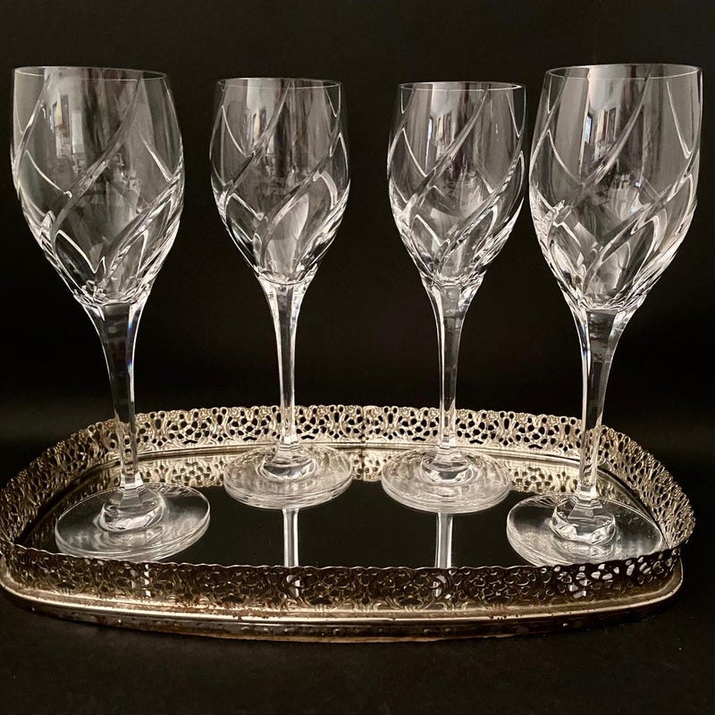 Crystal Stemware - Etsy