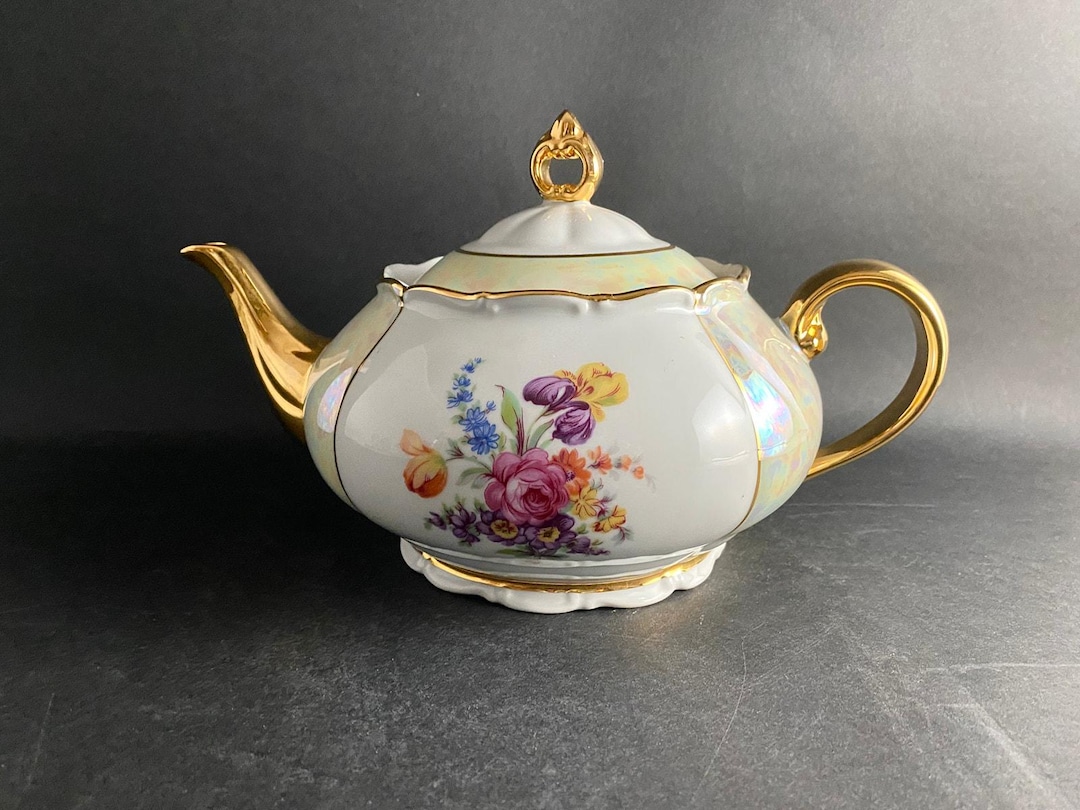 Stunning Vintage Czechoslovakia Haas Czjzek Teapot | Pale Yellow ...