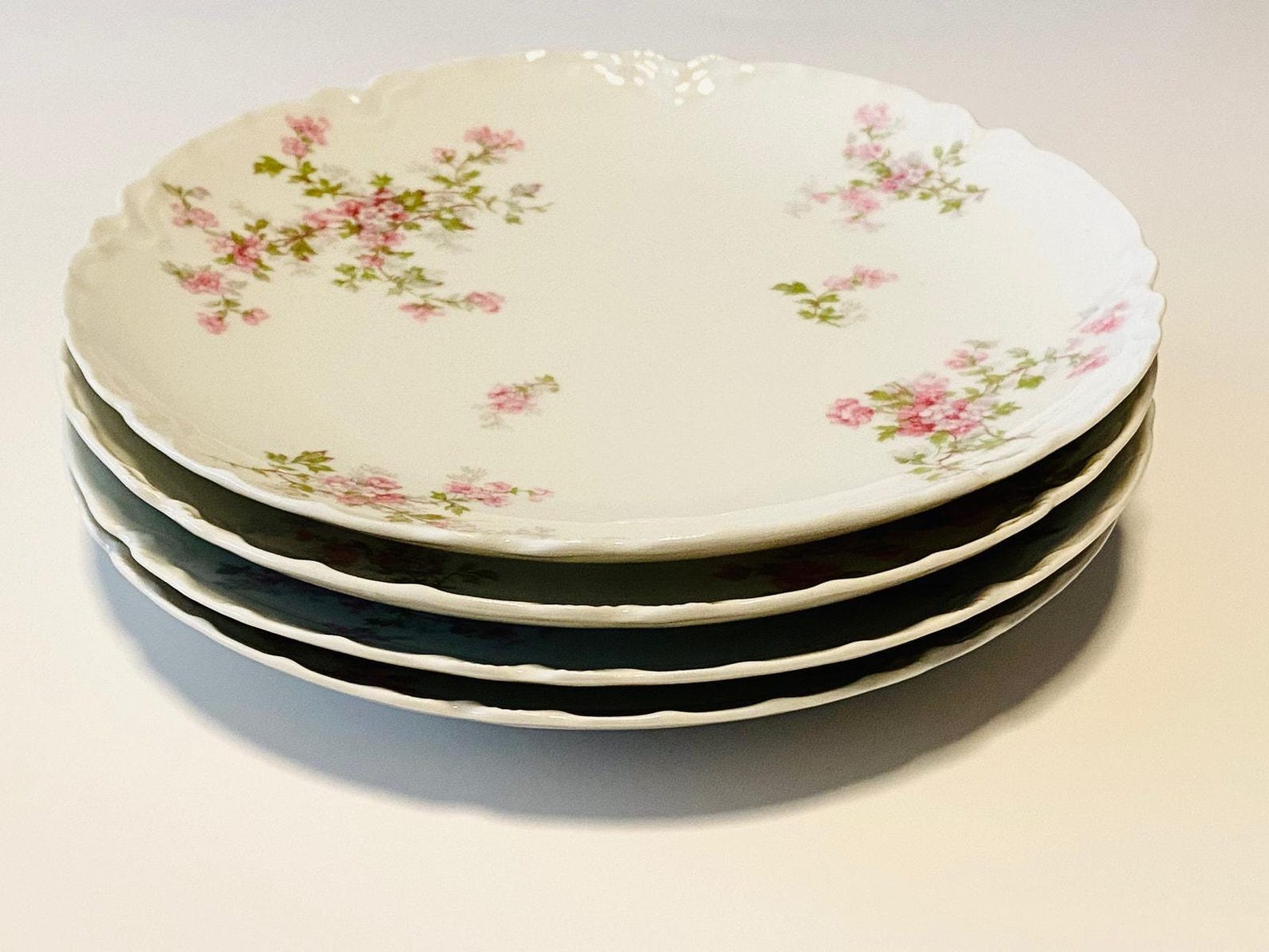 Set of 4 Antique Haviland Limoges Bread Plates – the Countess Pattern ...