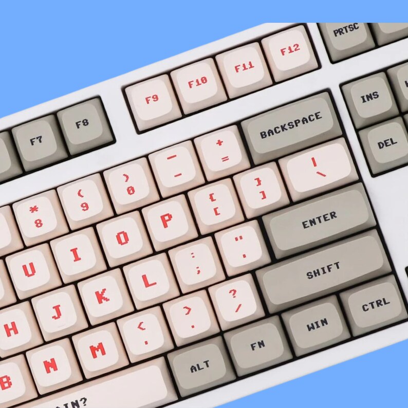 Duck Hunt Keycaps Set Vintage Keycaps Anime Like 138 Keys Keycaps - Etsy