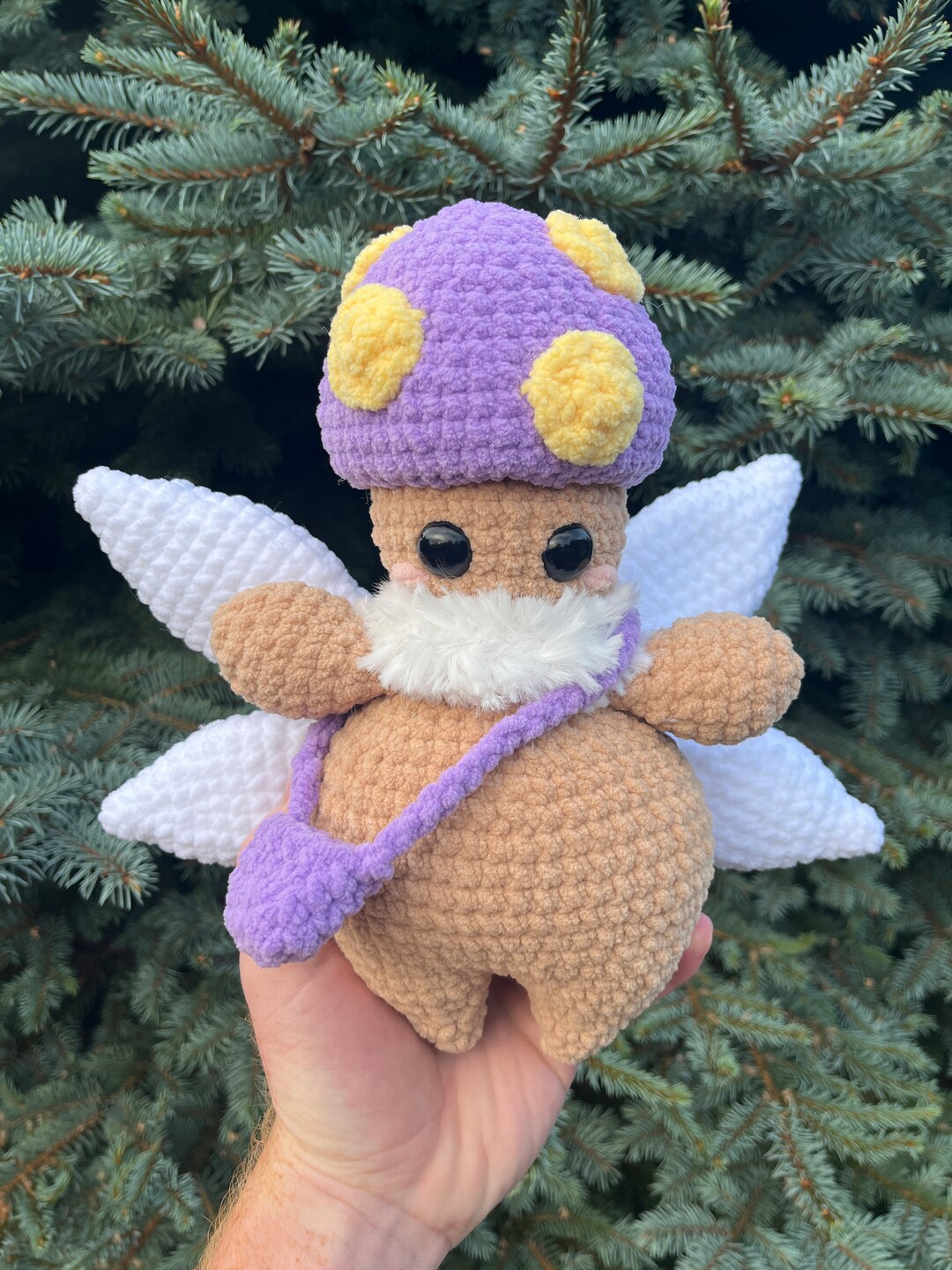 Fergus the Fungus Fairy plushie - Etsy