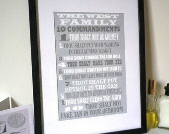 The Ten Commandments, ...redefined, 10 Commandments Art, Commandments ...