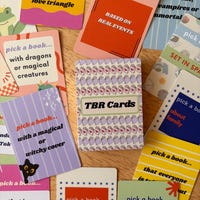 Printable Mini Books Template for TBR Jar, to Be Read Books, Book Club ...