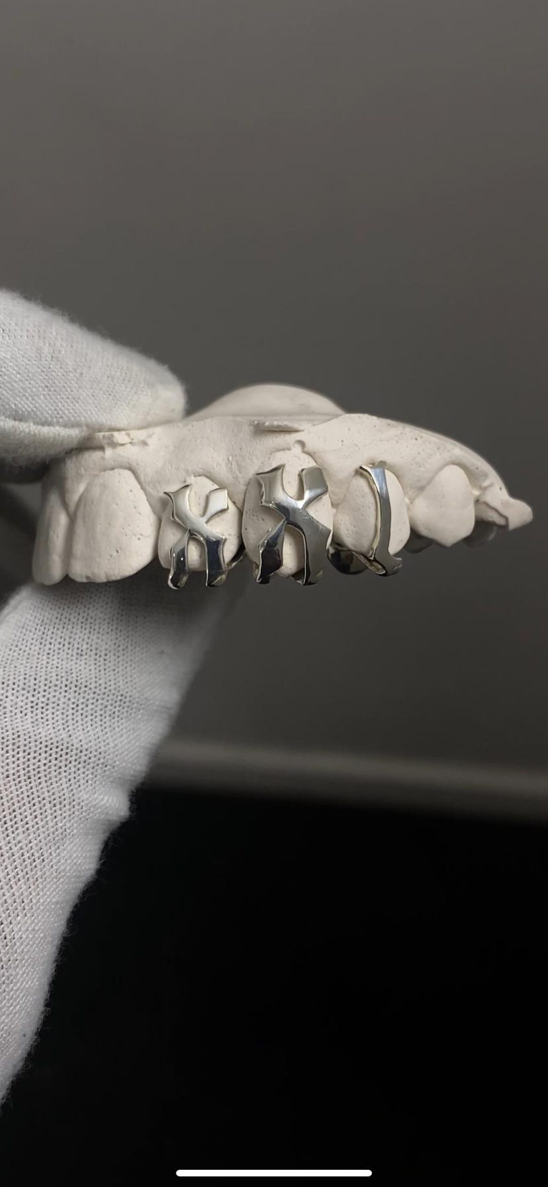 Custom XXL Letter Grillz. Silver, Gold, FREE SHIPPING - Etsy