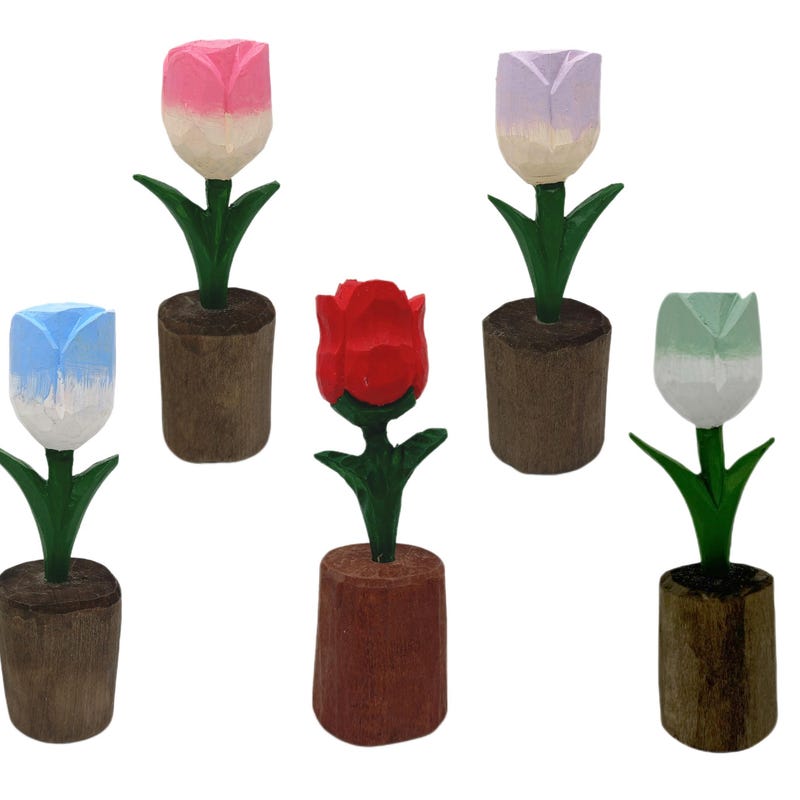Wooden Roses - Etsy