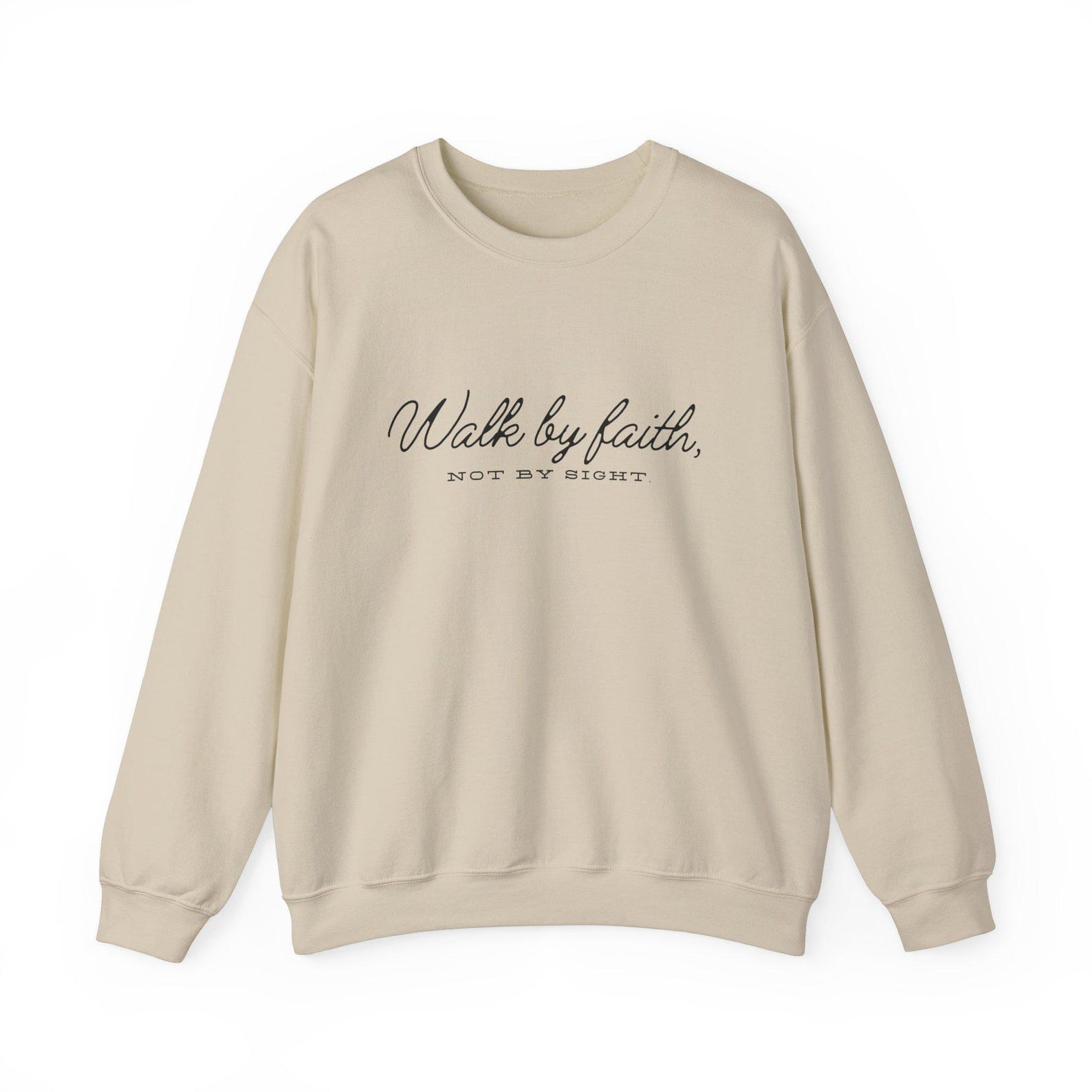Walk by Faith Crewneck Sweatshirt for Christian Women - Etsy