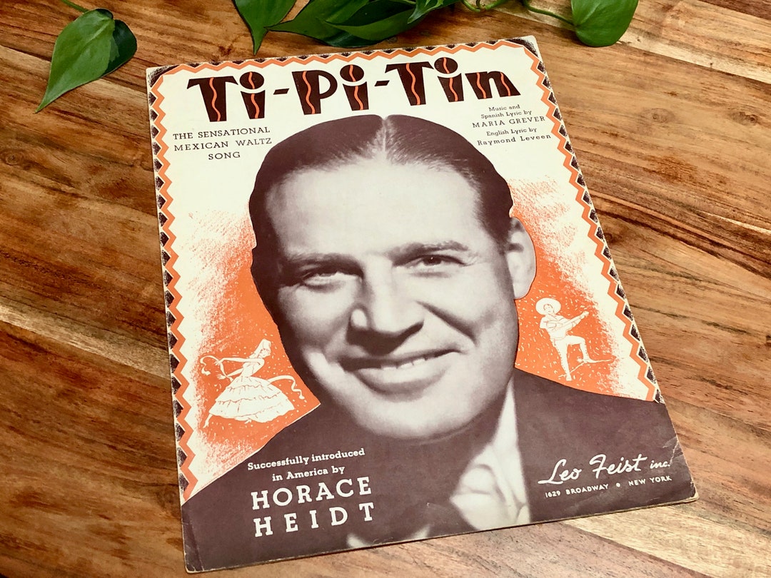 Mexican Waltz Song - Ti Pi Tin by Raymond Leveen Maria Grever English ...