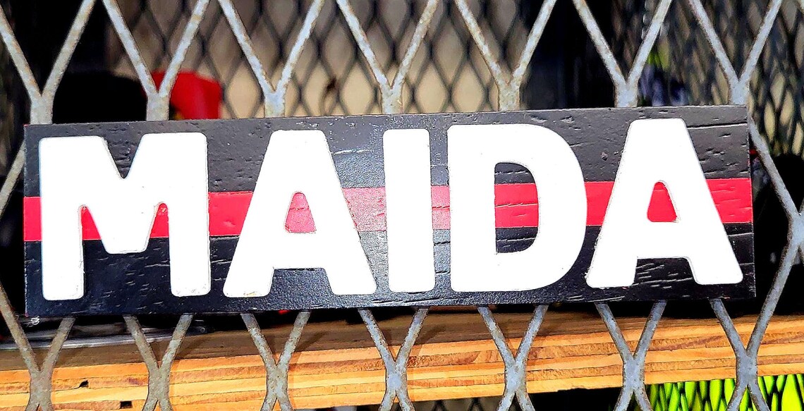 Firefighter/ems Locker Name Plates - Etsy