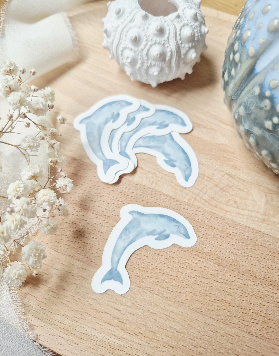 Dolphin Sticker | Sticker | Label | Sea | Scrapbook | Bullet Journal ...