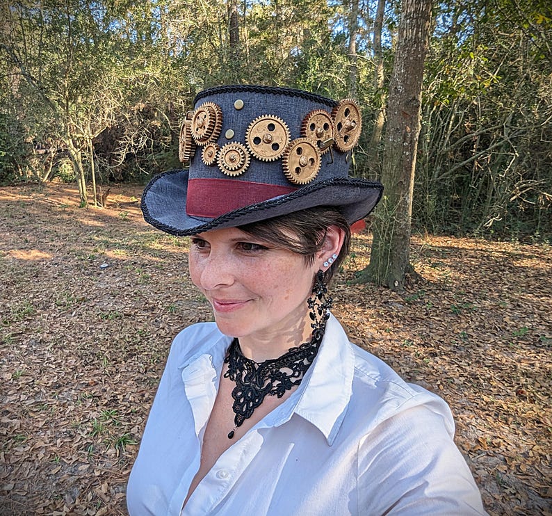 Steampunk Gear Hat - Etsy